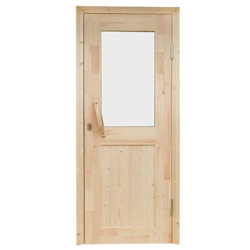 Wooden Door for barrel sauna | | Outdoor Steam Room for sale